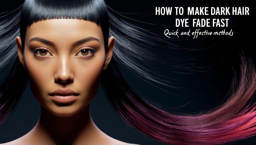 How to Make Dark Hair Dye Fade Fast: Quick and Effective Methods ...