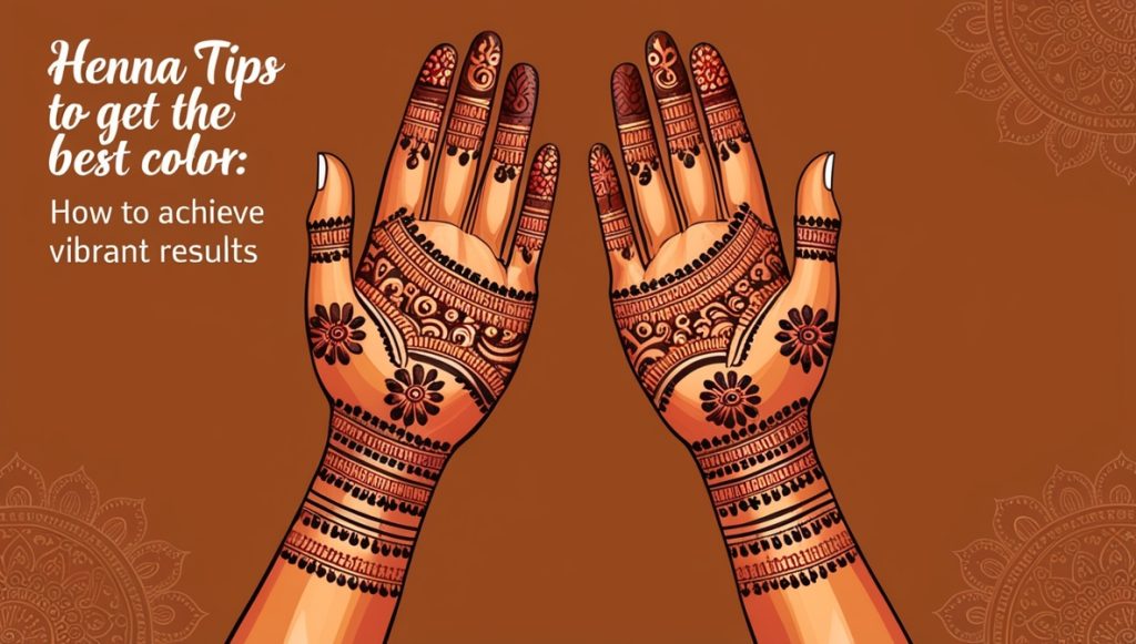 Henna Tips to Get the Best Color: How to Achieve Vibrant Results ...